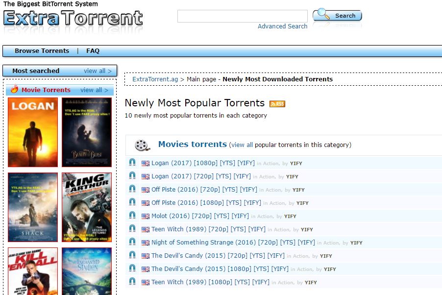 Extratorrent 2 CC AG – Most Popular Movies Download Website in torrent ...